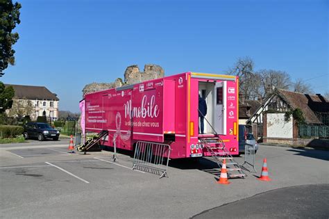 Mission accomplie pour le Mammobile en territoire eurois Évreux Santé