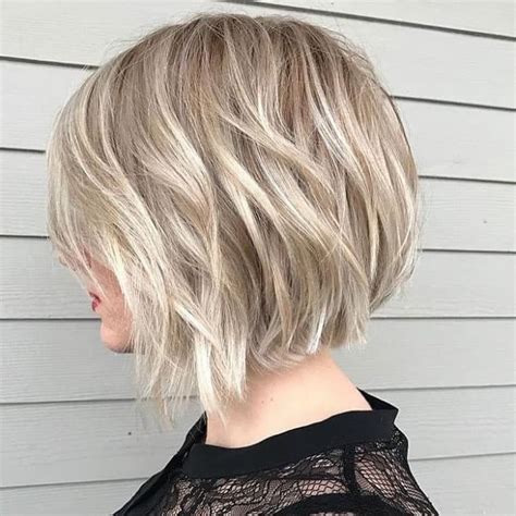 Long Wavy Angled Bob Haircuts