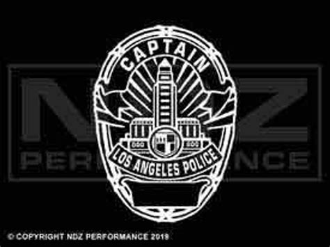Lapd Captain Badge