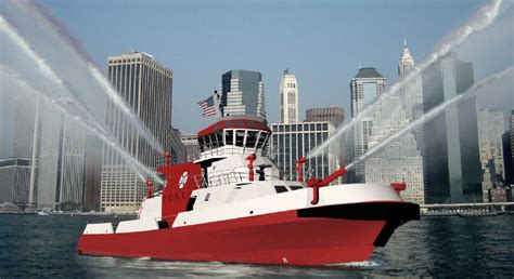 High Performance Fireboats For New York City Designed By Robert Allan