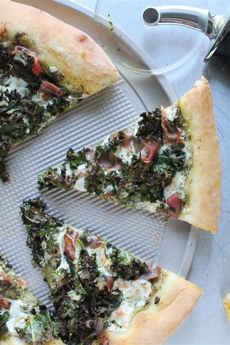 Pesto Prosciutto Pizza