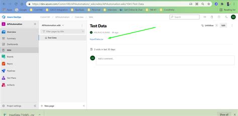 How To Access A Wiki Page In A Project Issue Microsoft Azure Devops Python Api GitHub