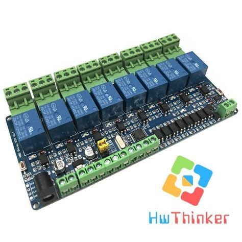 Jual Modbus RTU RS485 Relay Module 1 2 4 8 Ch Channel TTL Communication Shopee Indonesia