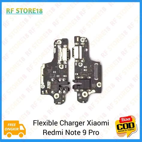 Flexible Charger Con Tc Konektor Charger Xiaomi Redmi Note 9 Pro Original 100 Papan Cas Cassan
