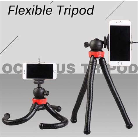 Camera Holder Gorilla Pod Flexible Tripod Octopus Stand Free CP Holder COD Shopee Philippines