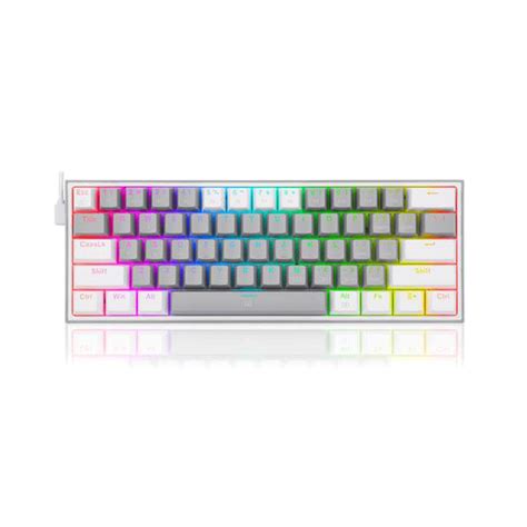 Redragon FIZZ RGB Wired Gaming Mechanical Keyboard (K617-RGB) (Dust Pr ...