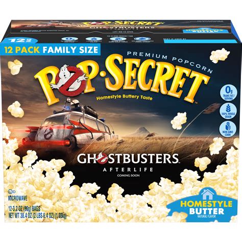 Pop Secret Popcorn Homestyle Butter Microwave Popcorn 32 Oz Sharing