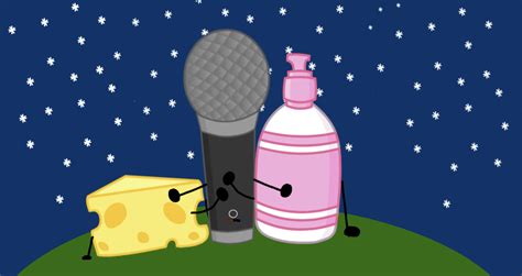 Cheesy Microphone And Soap Threes A Crowd R Inanimateinsanity