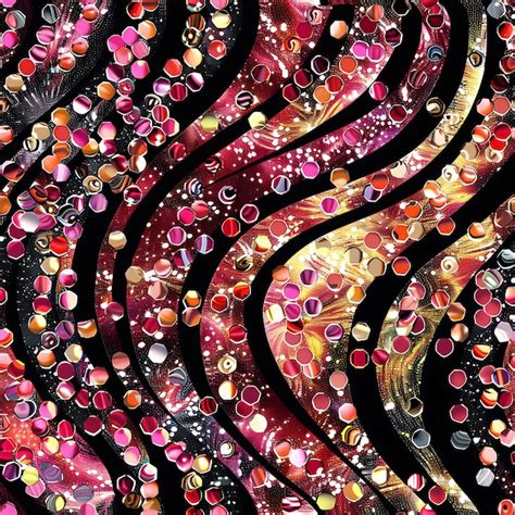 Premium Photo 3d Sequin Seamless Pattern