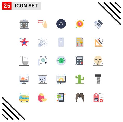 Set Of 25 Modern Ui Icons Symbols Signs For Telecommunication