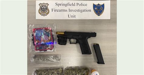 Springfield Police Seize Ghost Gun Arrest Three After Traffic Stop