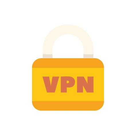 Yellow Padlock Representing Vpn Protecting User Data Online 51771617 Vector Art At Vecteezy