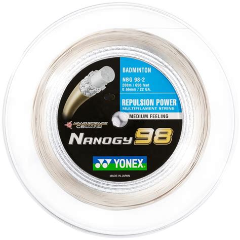 Badminton String Yonex Nanogy 98 200m