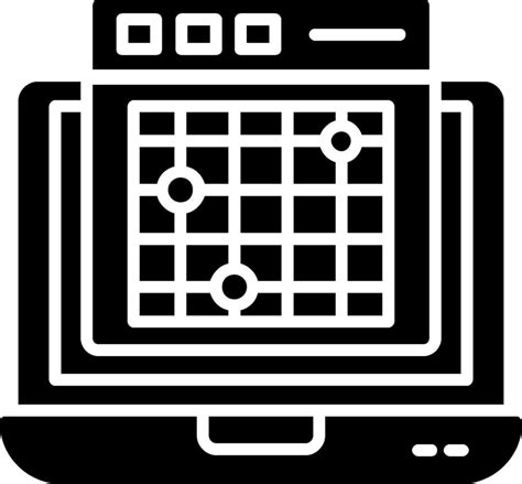 Heatmap Glyph Icon 43321513 Vector Art At Vecteezy