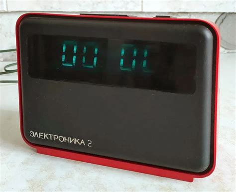 Часы электронные настольные с сигнальным устройством Электроника 2 06