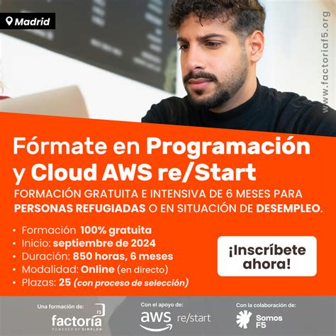 Programación Y Cloud Aws Restart Comunidad Valenciana Factoría F5