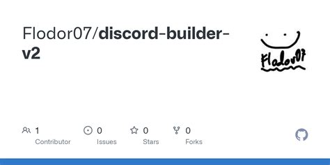 GitHub Flodor07 Discord Builder V2