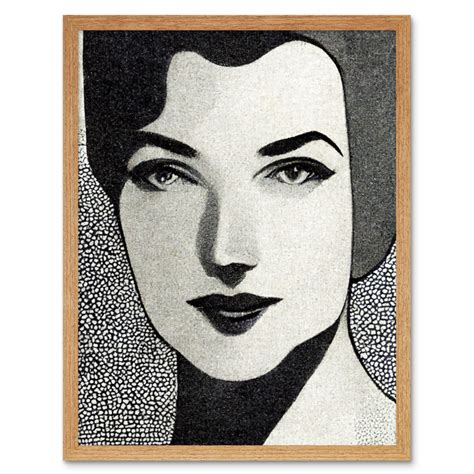 Wee Blue Coo Monochrome Art Deco Woman Charcoal Art Prints Wayfair