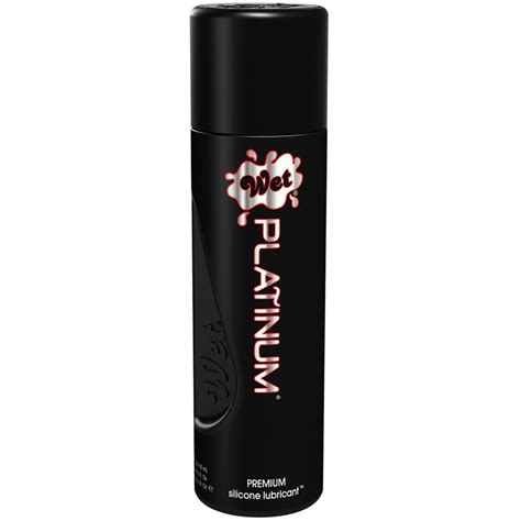 Wet Platinum Premium Silicone Based Lubricant Personal Massage Lube