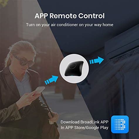 Broadlink RM4 Pro Smart IR RF Remote Control Hub With Sensor Cable WiFi
