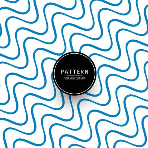 물결 모양의 부드러운 라인 패턴 배경 무료 벡터