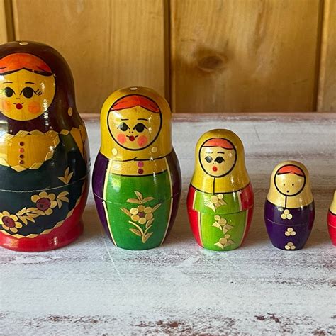 Nesting Doll Set Etsy