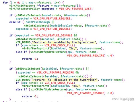 关于虚拟机cpu特性加载内容的由来 libvirt cpu featues实现 csdn博客
