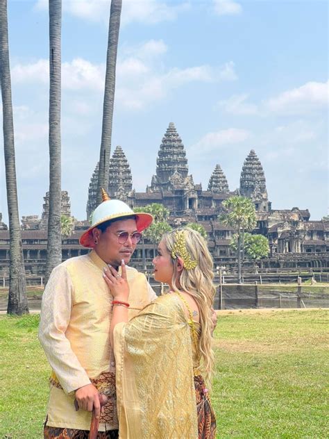 មកដល់ខ្មែរ មាស សាលី នាំភរិយាបង្ហាញឈុតបុរាណ លេីទឹកដីអង្គរ យ៉ាងស្វីត Khmerload Cambodia