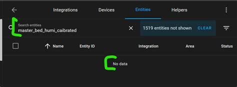 Compensation Sensor No Errors But No Sensor Configuration Home