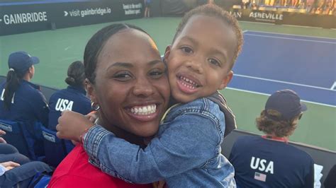 Taylor Townsend Fulfills Promise Made To Her Son As She Extends