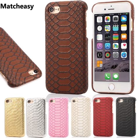 Buy Luxury Pu Leather Hard Case For Iphone 6 6s 7 8