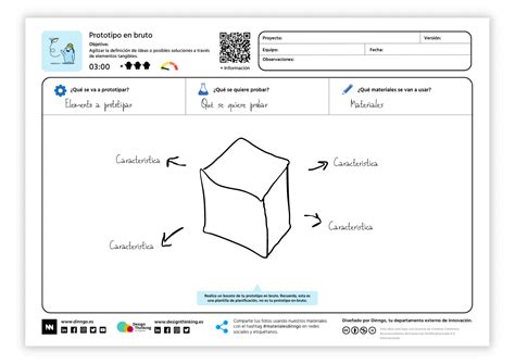 Prototipo En Bruto Design Thinking En Español