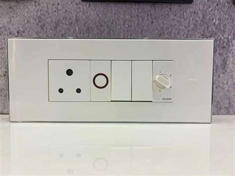 G Nine 10a Gm Modular Switch Socket Combination 1 Way Polycarbonate