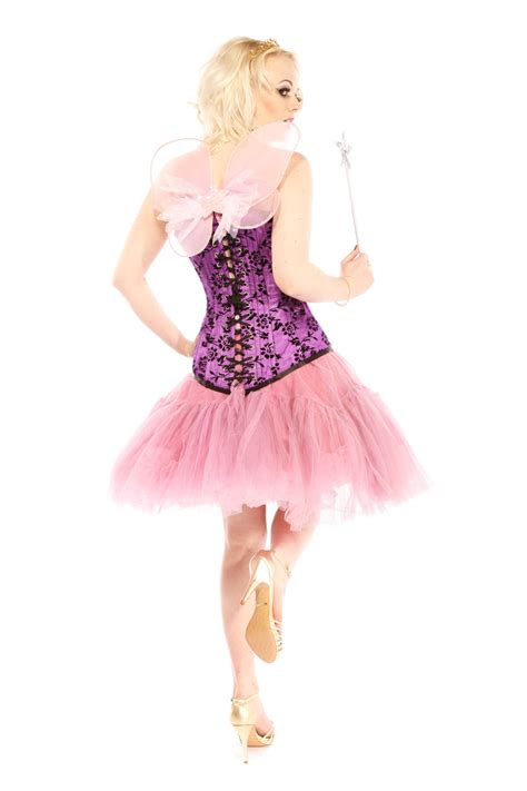 Purple And Pink Fairy Costume W Pink Underskirt And Tu Tu Costume Boutique