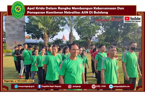 Apel Krida Dalam Rangka Membangun Kebersamaan Dan Komitmen Netralitas