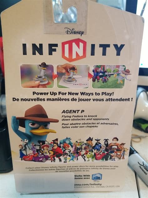 Buy 1 Disney Infinity Phineas And Ferb Agent P Crystal Figure Toys R Us
