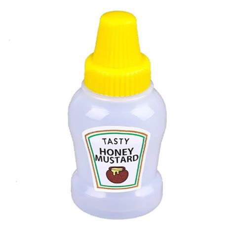 4 Buah 25ml Botol Saos Tomat Mini Wadah Saus Portabel Kecil Wadah Saus