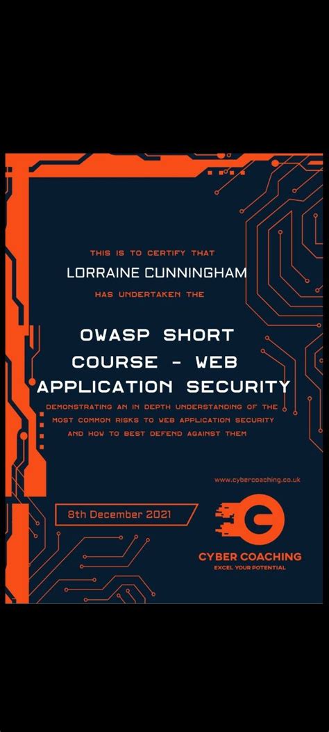 Webapplicationsecurity Security Cyberdefense Owasp Lorraine C