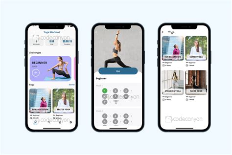 Yoga Workout Flutter Full App With Admob Ads Ready To Publish Daily Yoga Workout At Home By