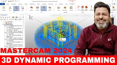 Mastercam 3d Dynamic Roughing Programming Mastercam 2024 Tutorials