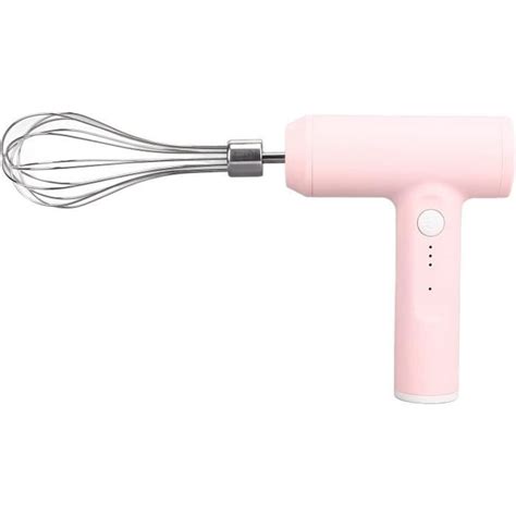 Batteur à Main électrique Batteur à Main sans Fil en Acier Inoxydable pour la Cuisson de