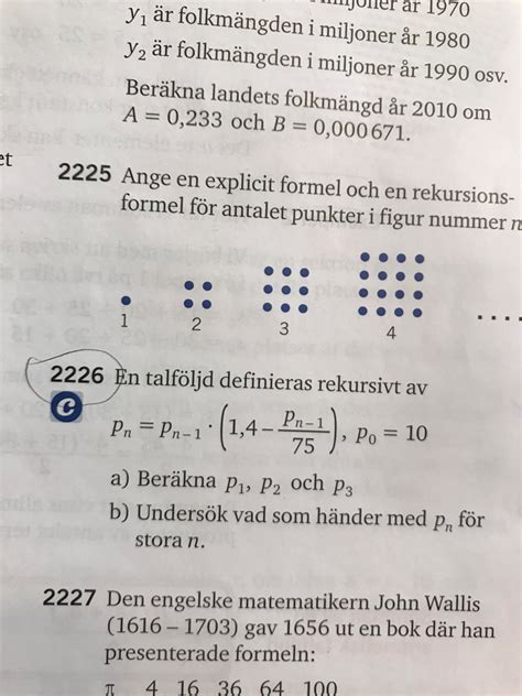 Rekursiv Talföljd Matematikmatte 5talföljder Och Bevisteknik