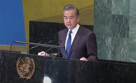 Уан И Всяко действие да бъде попречено на Китай да постигне обединение е обречено на неуспех