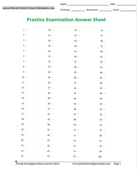 Pi Louisiana Private Investigator License Louisiana Pi Practice Examination