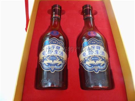 远字牌龟龄集酒广誉远老年人滋补品500ml 瓶 2瓶 盒 4盒 虎窝淘