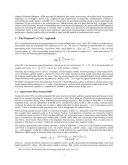 Fedobd Opportunistic Block Dropout For Efficiently Training Large