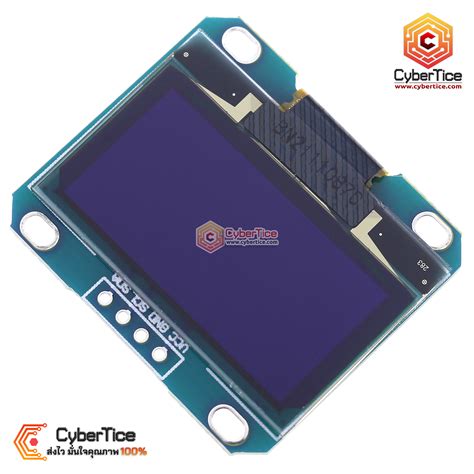 จอแสดงผล oled 128x64 v1 0 แบบ i2c ขนาด 1 3นิ้ว สีน้ำเงิน ขาย arduino อุปกรณ์ arduino คุณภาพดี