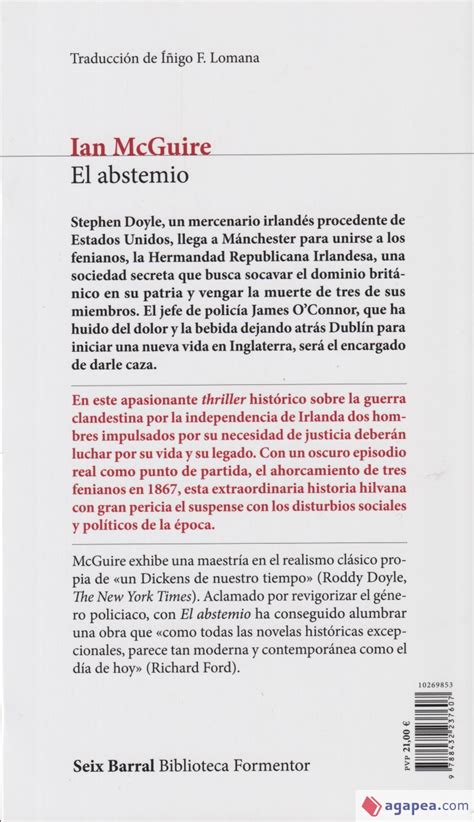 El Abstemio Ian Mcguire 9788432237607