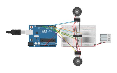 Circuit Design Encoder With Driver Tinkercad