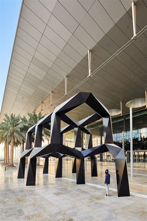Smoke Sculpture By Tony Smith Visit Qatar